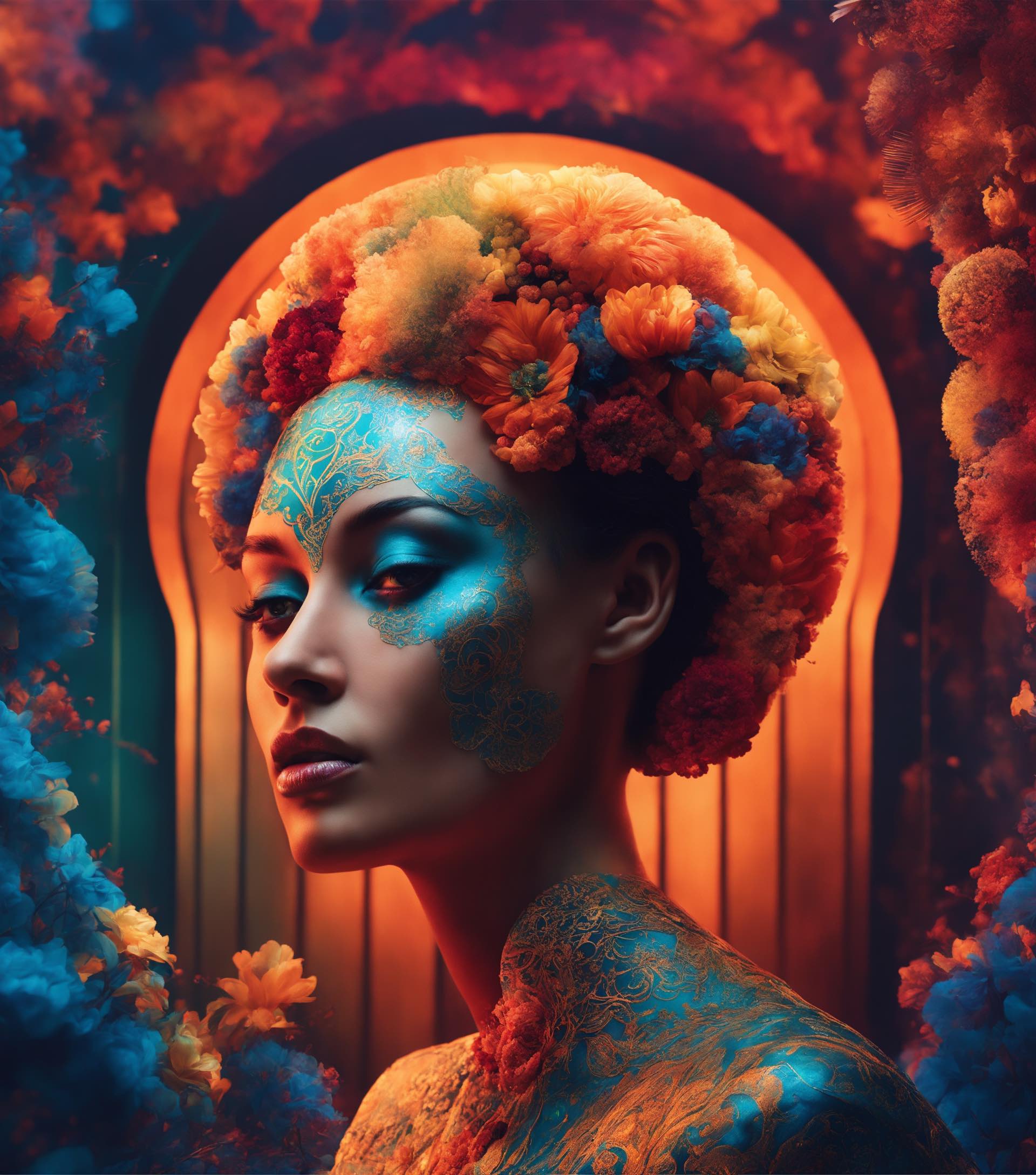 Fooocus Fantasia: Navigating Generative Magic · Matrix Alchemy @RenoCrypt